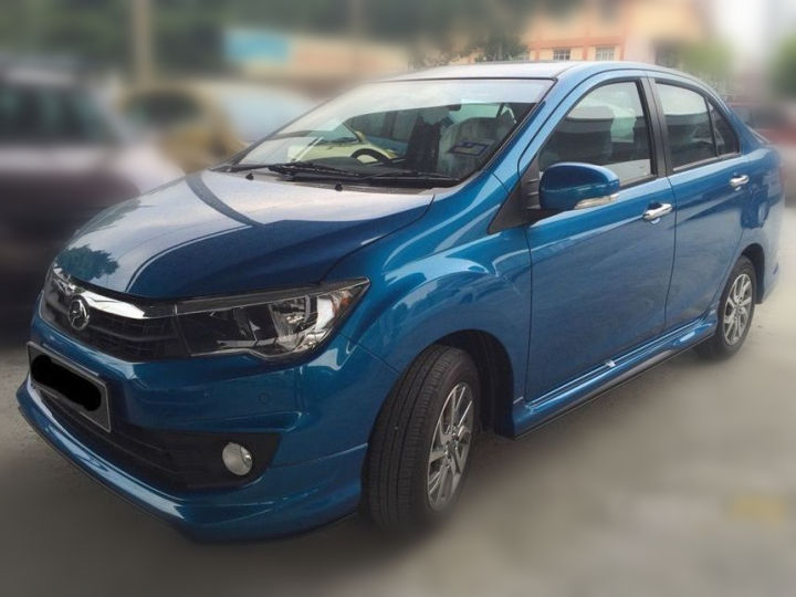 Perodua Bezza Gear Up Bodykit Body Kit Skirting Skirt Lip With Oem ...