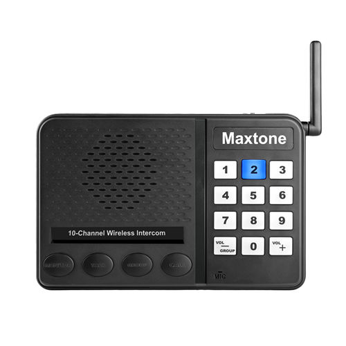 MAXTONE SK1210 Home/Office 10 Channel Wireless Voice Intercom System ...