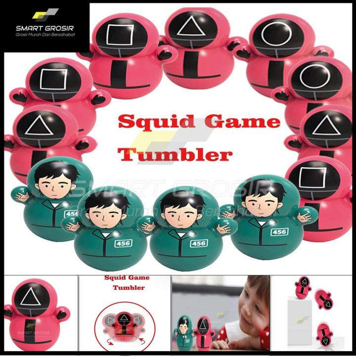 Mainan Tumbler Squid game-Boneka Goyang Squid Game- Squid Game Tumbler ...