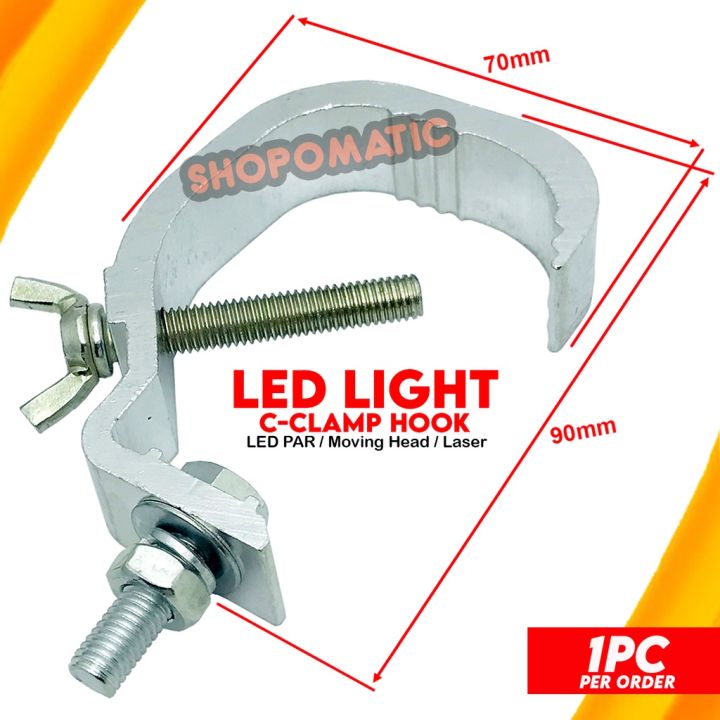 LED PAR / Moving Head / Laser / LED Light C CLamp Hook | Lazada PH
