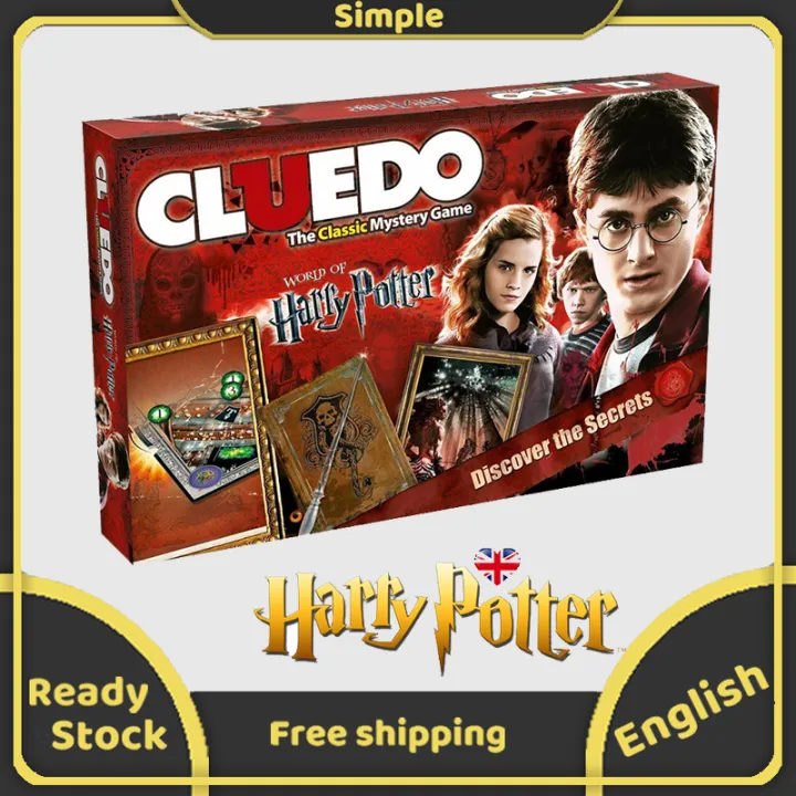 Cluedo: World of Harry Potter the Classic Mystery Game Board Game ...