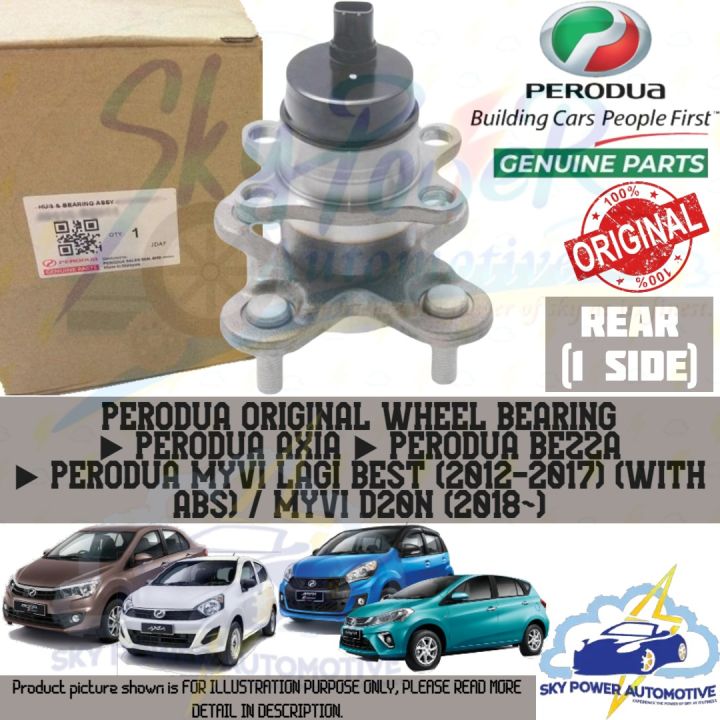 PERODUA MYVI LAGI BEST (WITH ABS) / AXIA / BEZZA / MYVI D20N 100% ORIGINAL PERODUA GENUINE PARTS ...