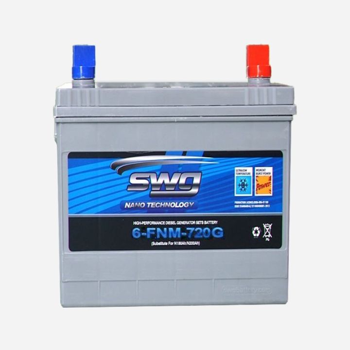 SWG siwugao 6-FNM-720G special battery for diesel generator set starts the battery factory ...