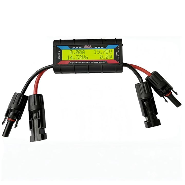 RC Power Analyzer for Solar Panels Wind Turbines System 200A Aircraft ...