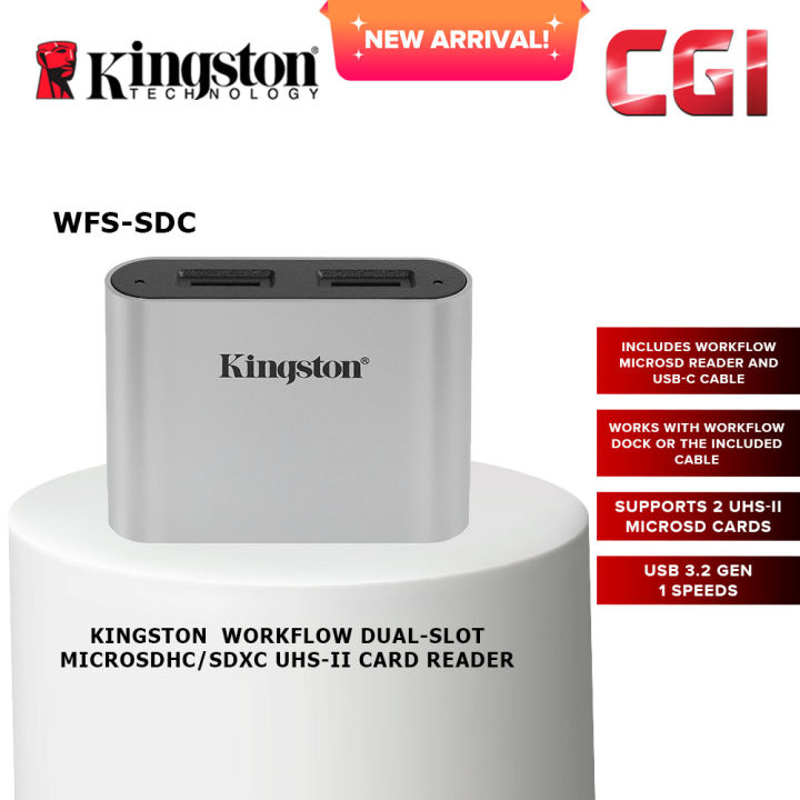 Kingston USB 3.2 Gen 1 Workflow microSD Reader - WFS-SDC | Lazada