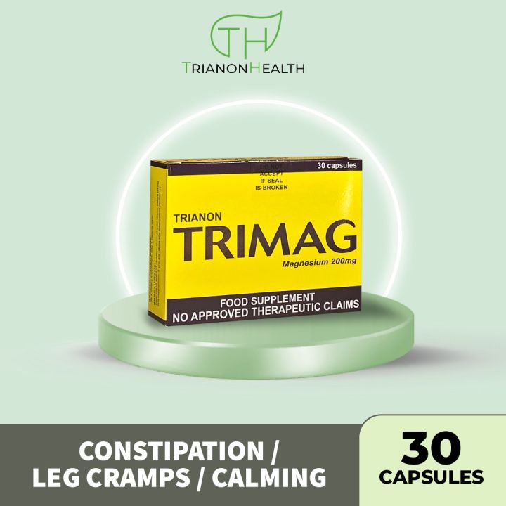 Trimag Magnesium Food Supplement (30 capsules) | Lazada PH