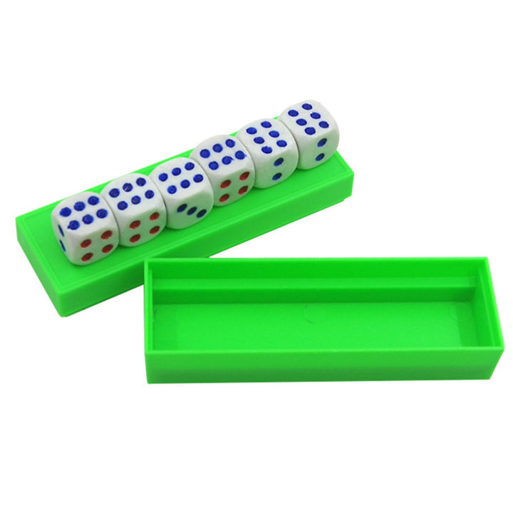 Six Die Tapping Loaded Dice Roll Prediction Number Box Game Magic Trick ...