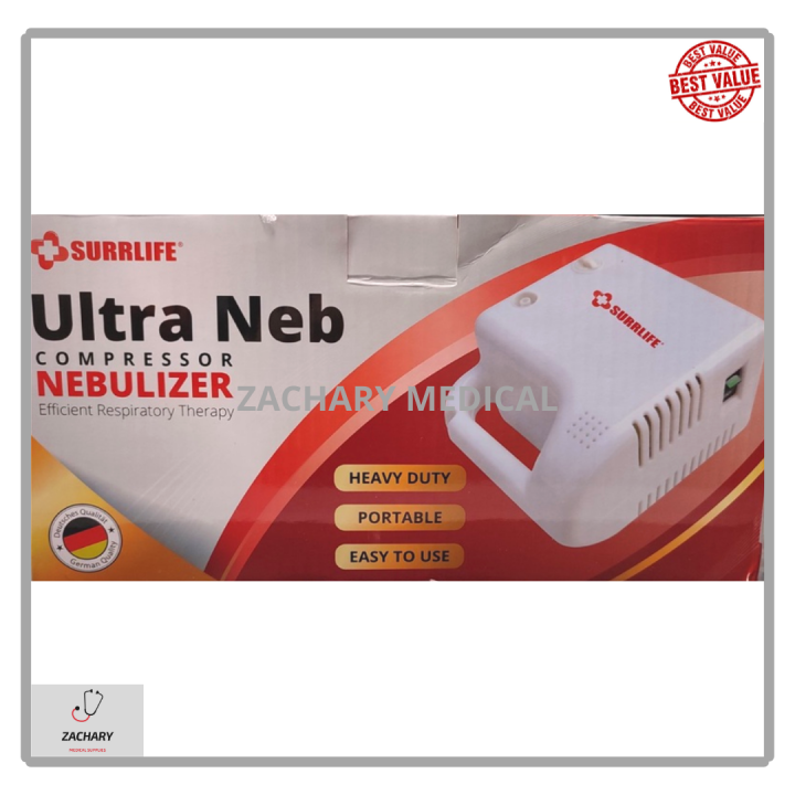 Ultra Neb Compressor Nebulizer (Surrlife) | Lazada PH