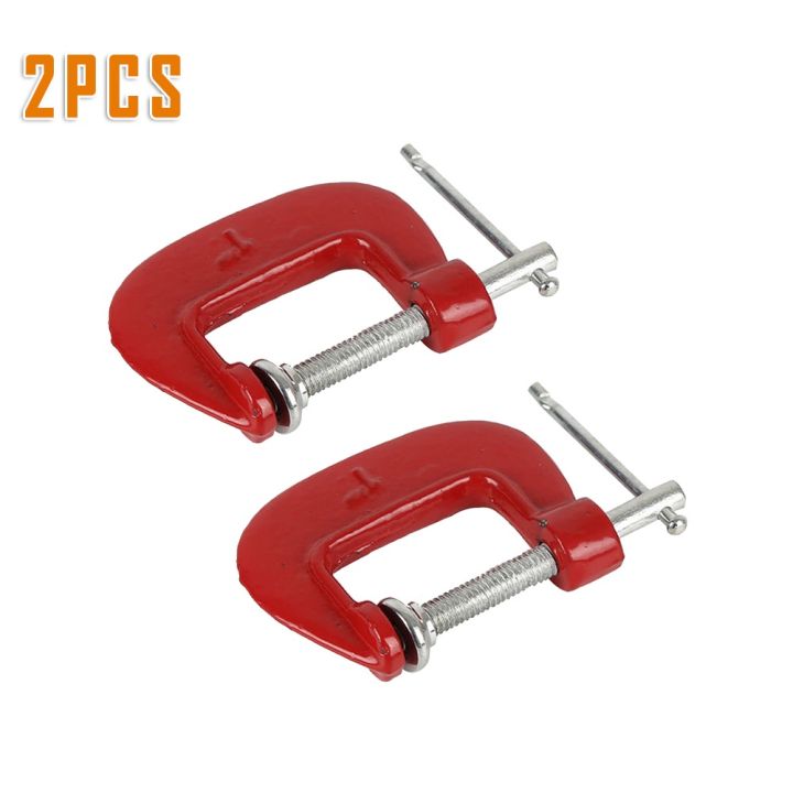 2 Pcs Adjustable Mini G Type Clamp Heavy Duty Clamp Woodwork Model ...