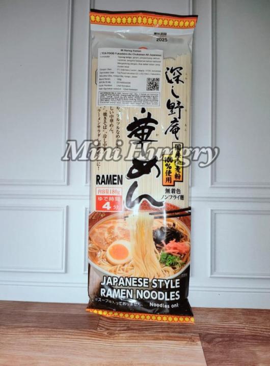 Mie Kering Ramen - TOA food fukashino an chukamen all japanese 180 gr ...