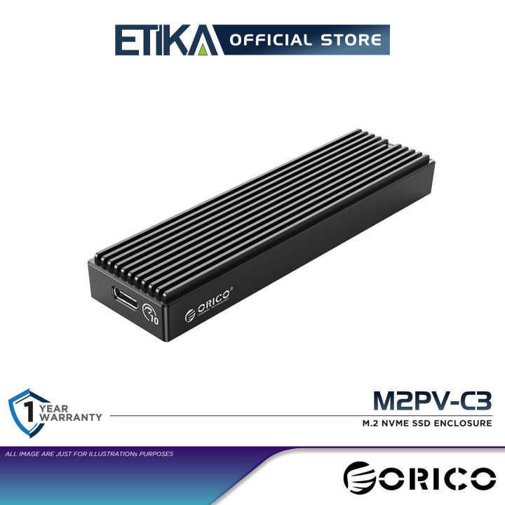 ORICO-M2PV-C3 | M.2 NVMe SSD Enclosure | 10Gbps | 2TB Max | Lazada