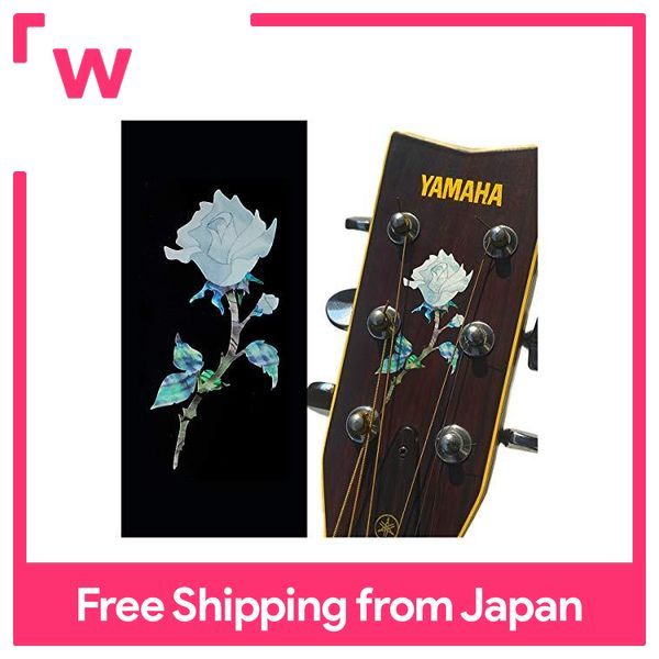 Guitar head inlay sticker on a single rose. | Lazada PH