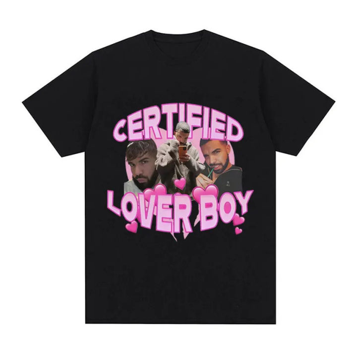 Certified Lover Boy Music Album T Shirt Funny Rapper Drake Meme Graphic ...