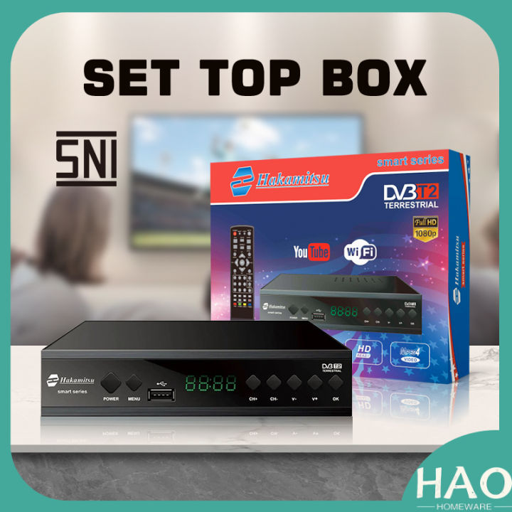 Set Top Box TV Digital / STB DVB-T2 Wifi 1080P Full HD / Receiver ...