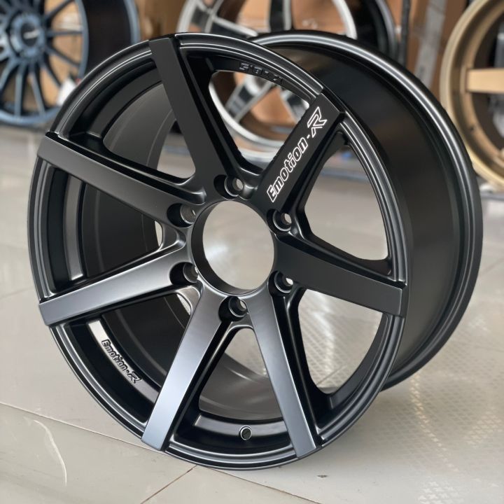 ล้อแม็กขอบ 17x8.5 ET+20 6H139.7 CB106.1🚗 ยี่ห้อ Emotion-R รุ่น V08 🔥(ราคาต่อ1วง)🔥*ขายยกชุด4วง ...