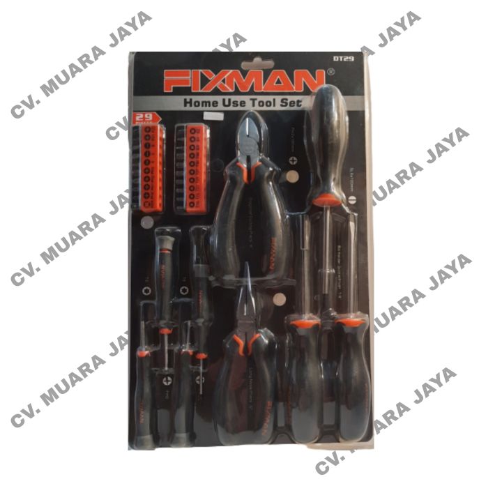 Fixman Omc Home Use Tools Set 29 Pcs | Lazada Indonesia