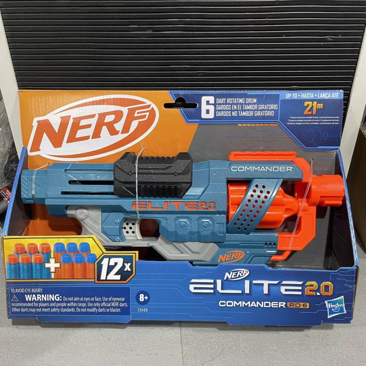 Nerf RD-6 Commander Elite 2.0 Blaster | Lazada PH