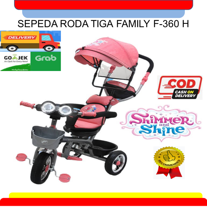 Sepeda Roda Tiga Family Sepeda Family F 360 / Sepeda Anak Family F 916Ht | Lazada Indonesia