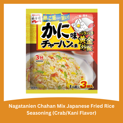 Nagatanien Chahan Mix Japanese Fried Rice Seasoning (Crab/Kani Flavor ...