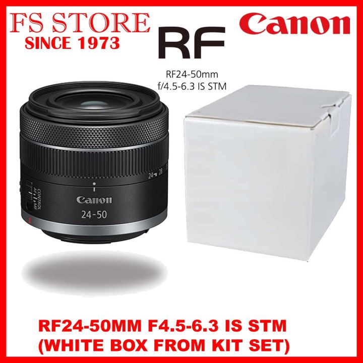 CANON ORIGINAL RF24-50MM F4.5-6.3 IS STM NEW SET (WHITE BOX FROM KIT ...