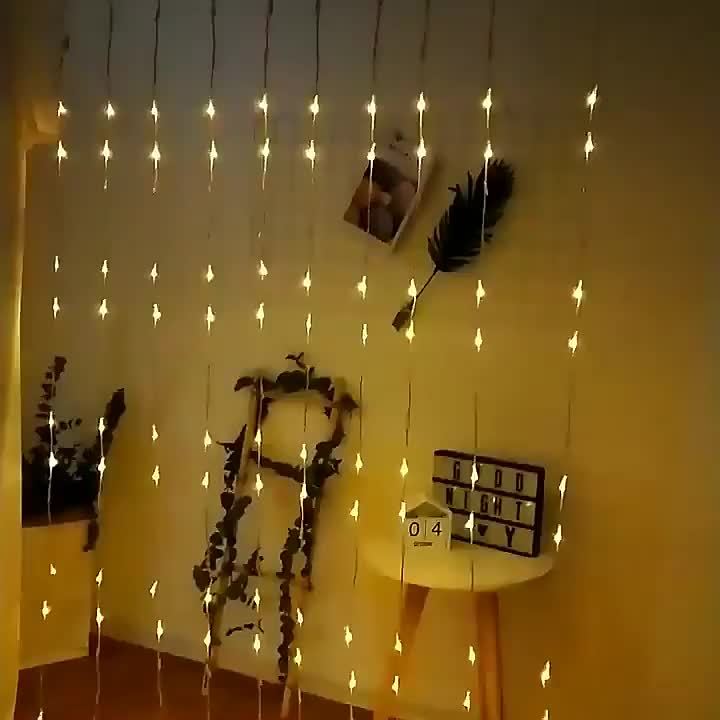 LED Air Mengalir, Langsir, Rentetan Lampu, Meteor, Marquee, Tanglung ...