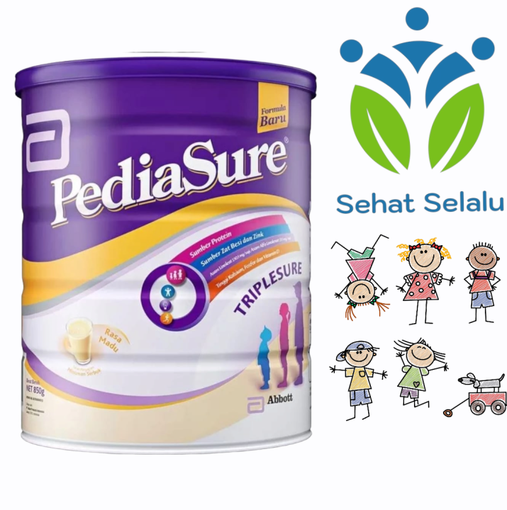Pediasure Madu Susu Formula Nutrisi dam Triple Protein Mendukung Pertumbuhan Anak 850gr | Lazada ...