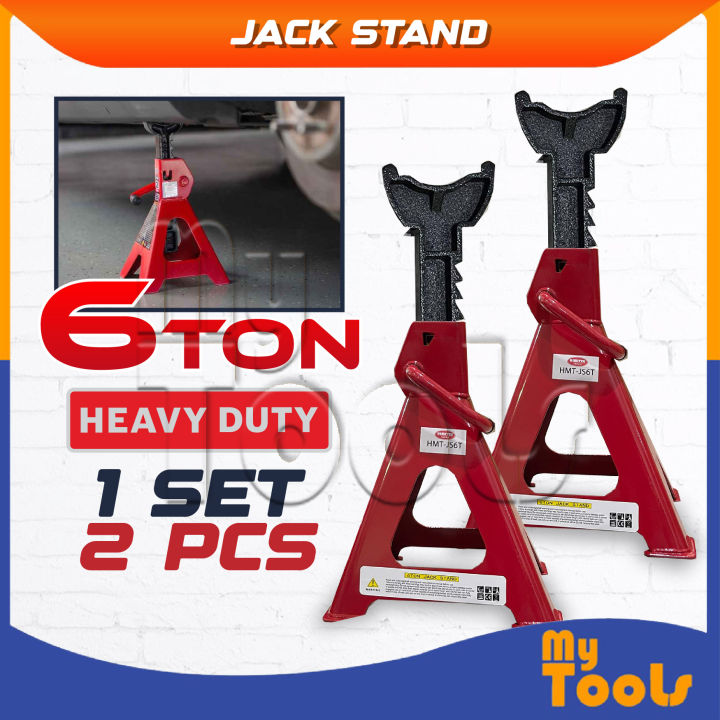 Mytools 6 Ton Jack Stand (1Pair/2pcs) for Car Automotive Repair | Jek 6 ...