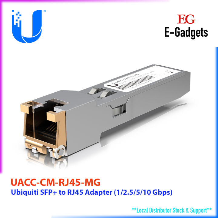 UACC-CM-RJ45-MG Ubiquiti Networks RJ45 10G SFP+ Copper Module | Lazada ...