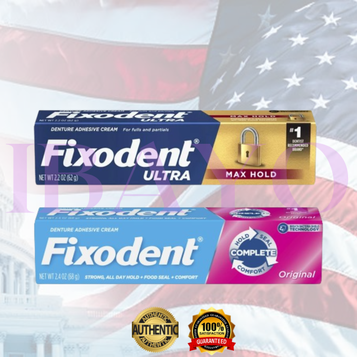 FIXODENT ORIGINAL AND ULTRA MAX HOLD | Lazada PH