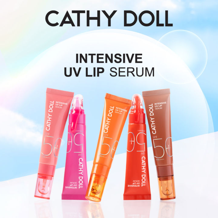 Cathy Doll อินเทนซีฟยูวีลิปเซรั่ม เอสพีเอฟ50+ พีเอ++++ 10ml | Lazada.co.th