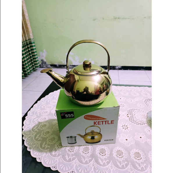 Teko Ceret Stainless 14cm Xiong Qiang bisa COD | Lazada Indonesia