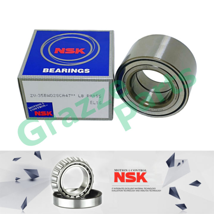 NSK 35BWD28 Wheel Bearing Front for Perodua Kenari Kelisa Viva Myvi 1.3 ...