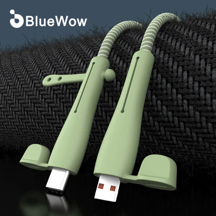 【🔥For Android🔥 】BlueWow cable protector charger protector cord ...