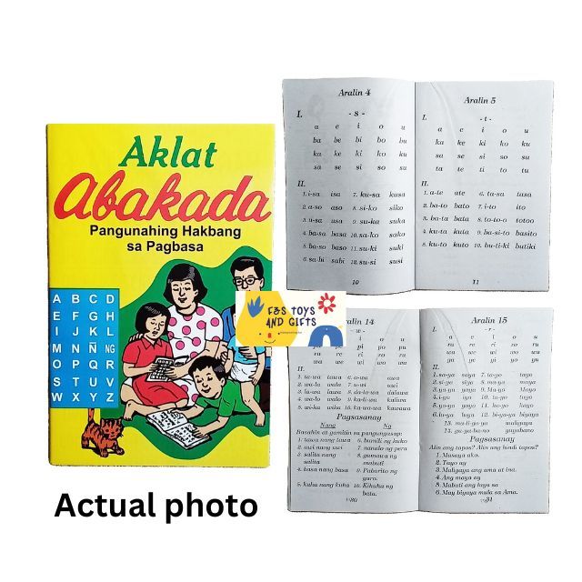 FS 378 Ang ABAKADA Educational Book (Random Cover Design) | Lazada PH
