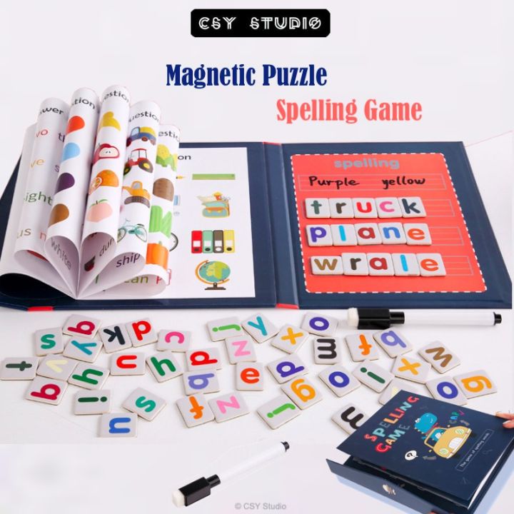 Spelling Game for KIds Educational Toys Alphabet Puzzle ABC Learning ...
