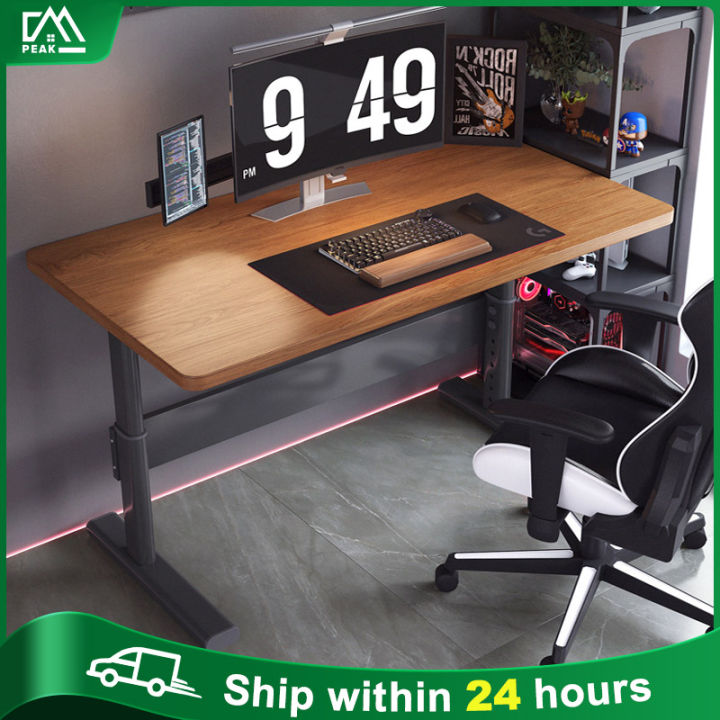 【Adjust Height】Study Desk Adjustable Desk Computer Desk Desktop Esports ...