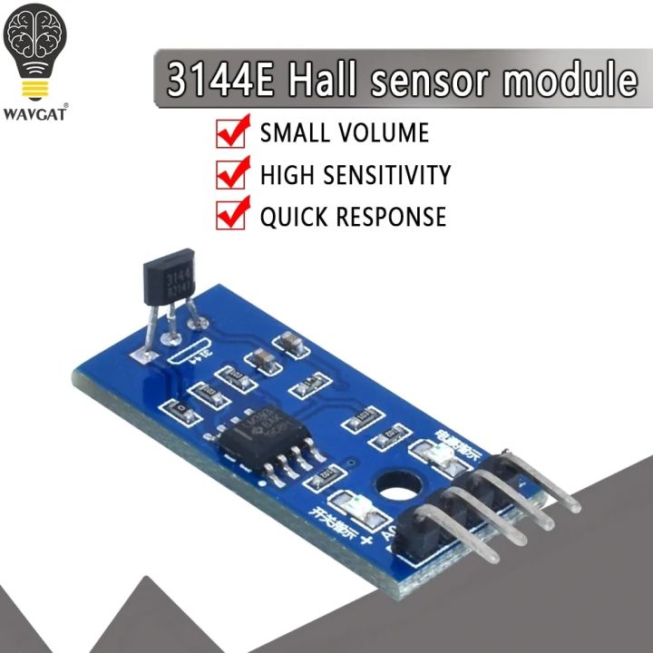 Hall Sensors Module 3144E Hall Switch Speed Magnetic Swiches Speed ...