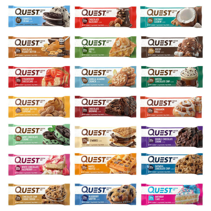 Quest Nutrition Protein Bar 1 Piece 19 Delectable Flavors To Choose From Lazada Ph
