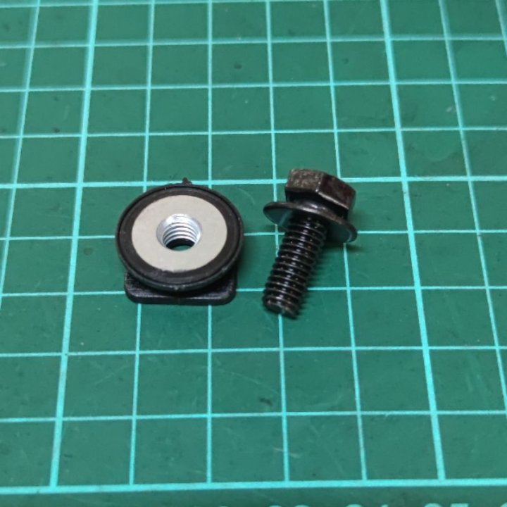 🌟SEBIJI WITH SCREW HARGA🌟 ORIGINAL HONDA M5 Finish Panel Retainer Nut ...