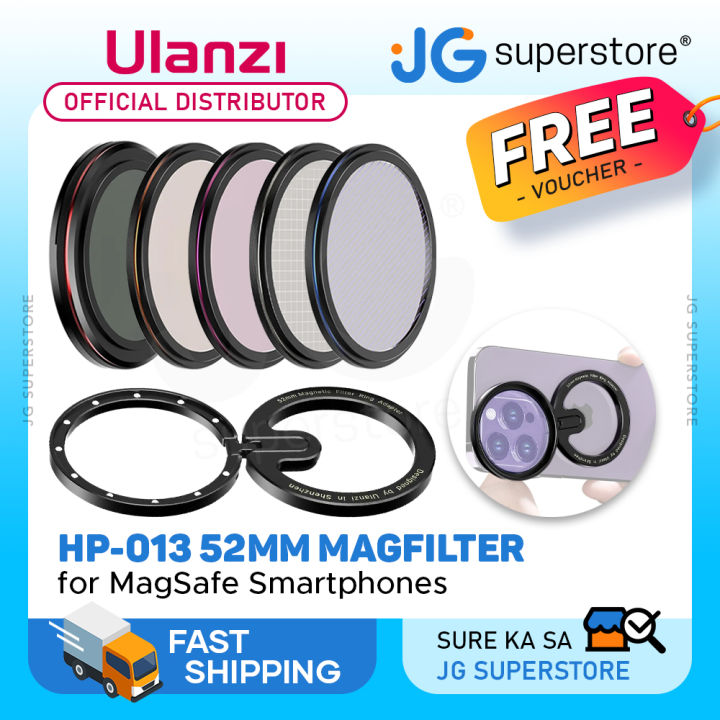 Ulanzi HP-013 MagFilter 52mm Magnetic Smartphone Filters and Ring ...