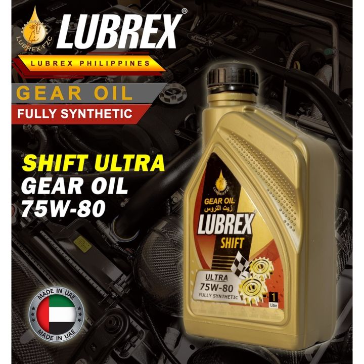 [COD]luluebi5890 LUBREX - GEAR OIL - SHIFT ULTRA 75W-80 (1 LITRE ...