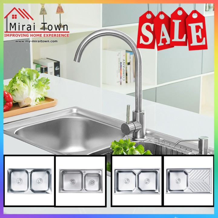 LEVANZO Double & Triple Sink [D8248L/D8248/D8346/D9050/D9050W/T11050 ...
