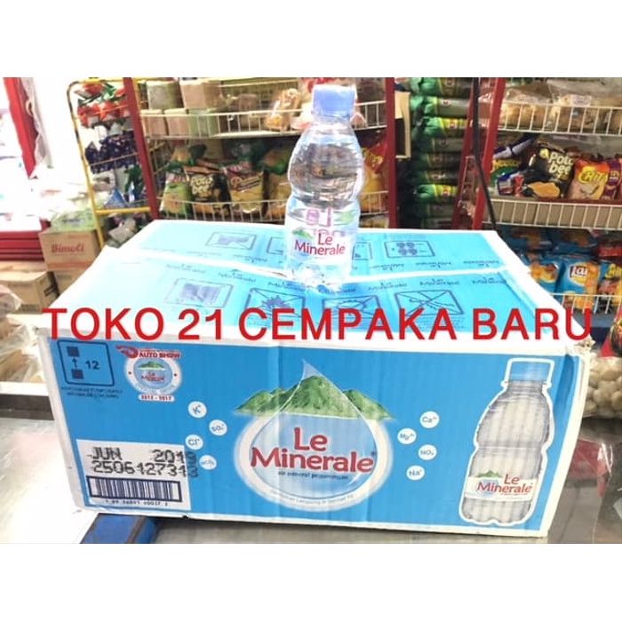 LE MINERALE 330ml 1 KARTON - 24 BOTOL x 330 ml | Air Putih Kemasan Mini 330ml Murah Promo ...