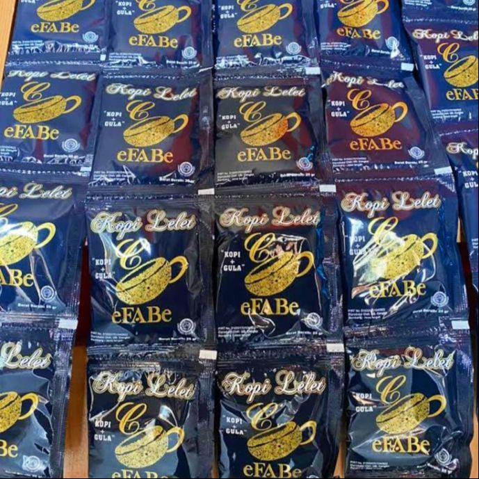 KOPI LELET sachet efabe 1 renceng / Kopi lelet cangkir Lasem Rembang ...