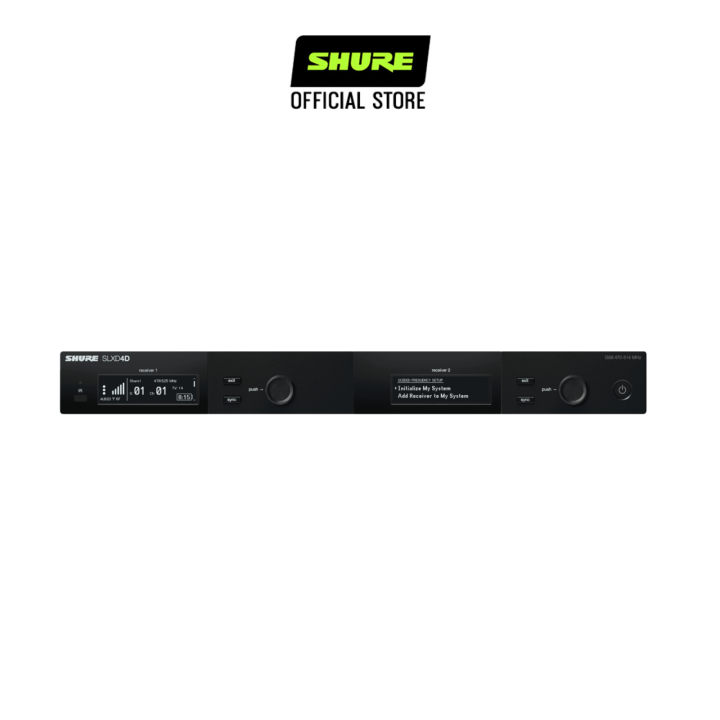 Shure SLXD4D Dual Channel Receiver | Lazada