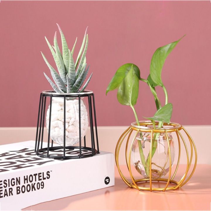 DFGY Mini Phong cách Châu Âu Nghệ thuật sắt Thủy canh Trang trí nhà cửa ...