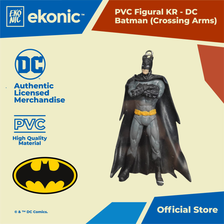PVC Figural Key Ring - DC - Batman A (Crossing Arms) | Lazada PH