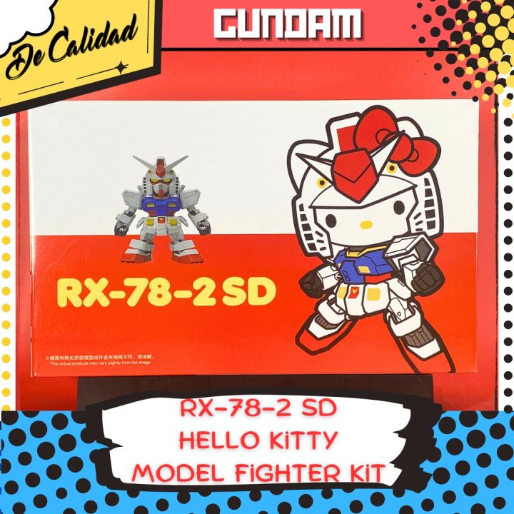 SD RX-78-2 SD Hello Kitty Model Fighter Kit | Lazada PH