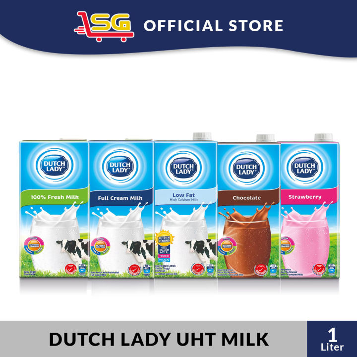 SG | Dutch Lady UHT Milk (1L) | Lazada