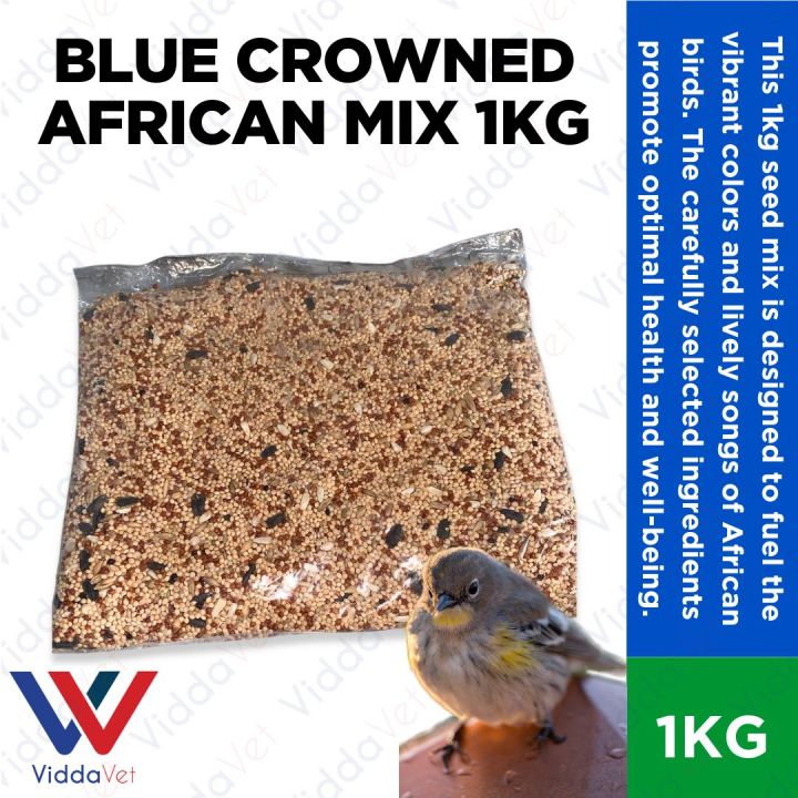 African Mix Bird Food 1kg Special Blue Crowned Blend | Lazada PH